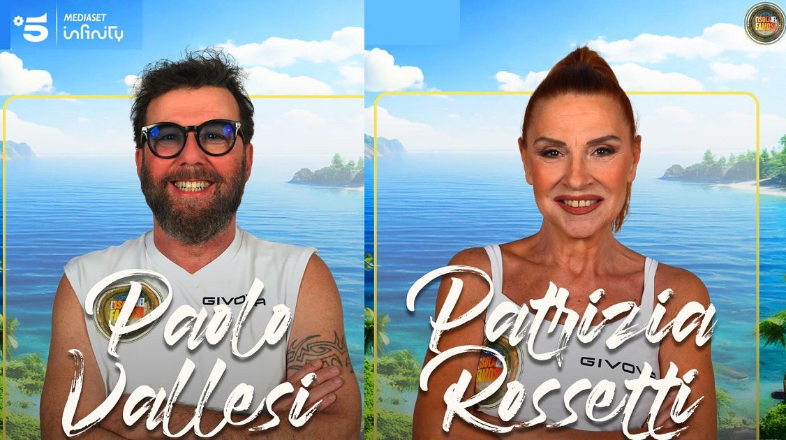 Patrizia Rossetti e Paolo Vallesi, all'Isola dei Famosi si parla ...