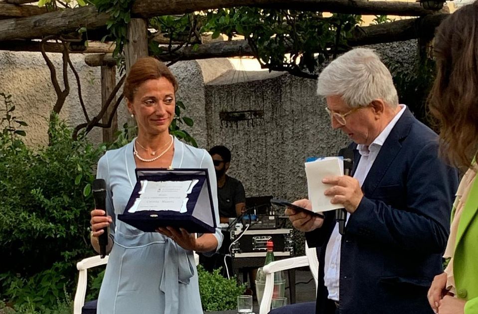 Premio Ischia di giornalismo a Cristina Manetti | Attualità LACCO AMENO